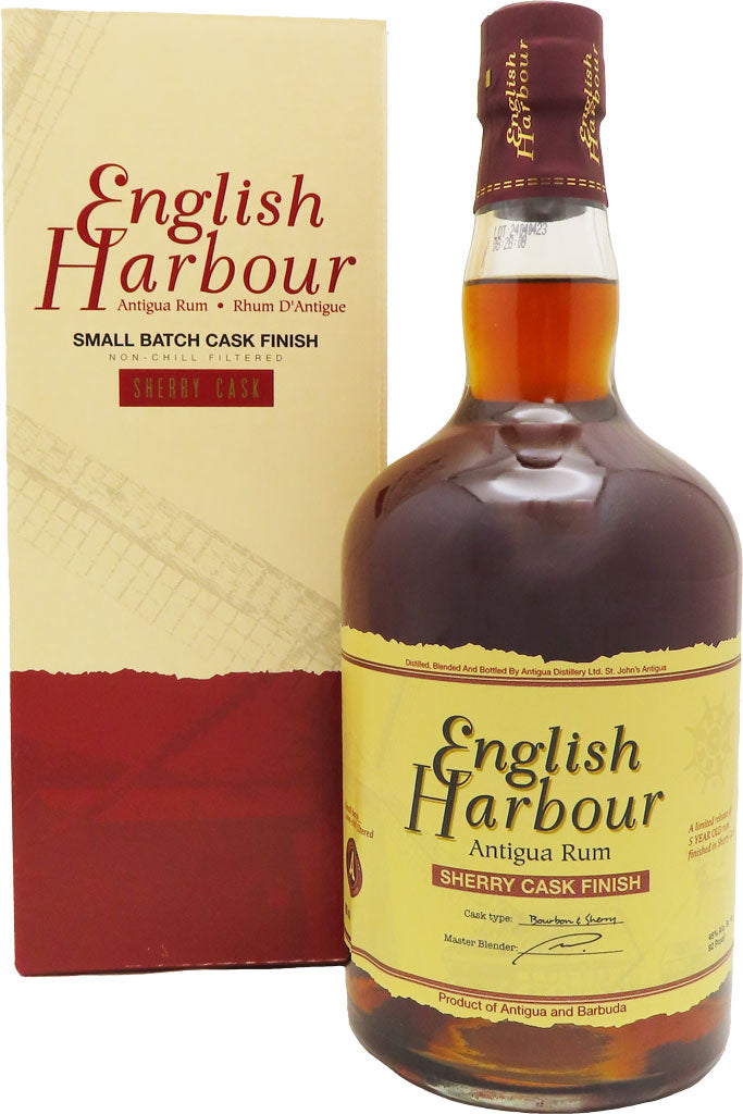 English Harbour Small Batch Sherry Cask Rum 700ml – Mission Wine & Spirits