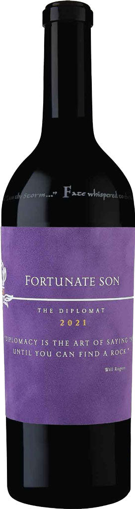 Fortunate Son Red Blend The Diplomat 2021 750ml – Mission Liquor