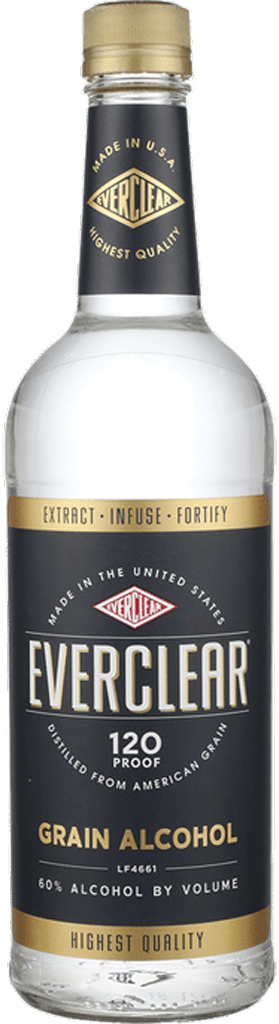 Everclear Grain Alcohol 120 Proof 750ml Mission Wine Spirits