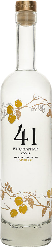 41 by Ohanyan Apricot Armenian Vodka 700ml – Mission Liquor