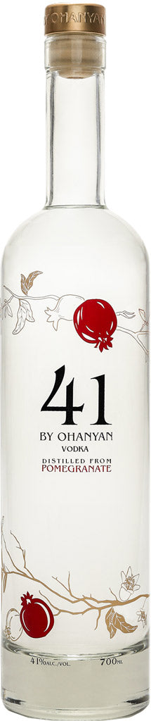 41 by Ohanyan Pomegranate Armenian Vodka 700ml – Mission Liquor