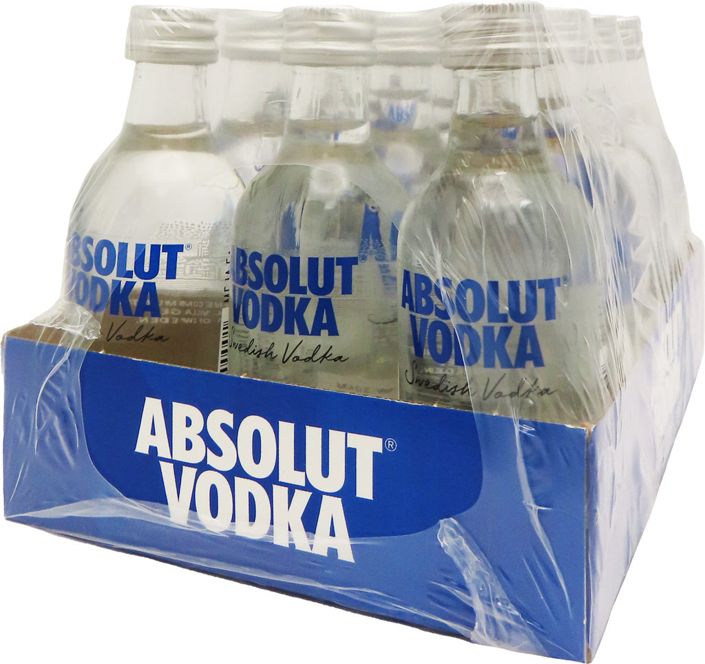 Absolut Vodka 50ml 12pk – Mission Wine & Spirits
