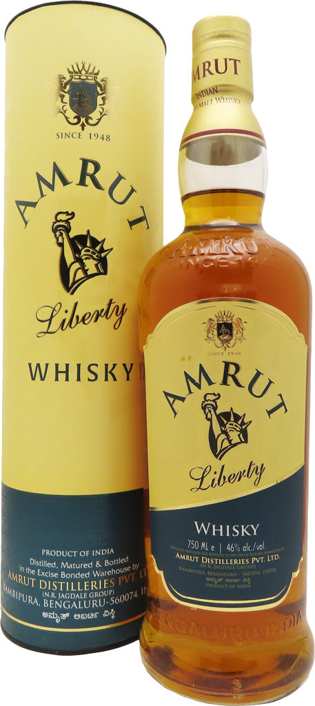 Amrut Liberty Whisky 750ml – Mission Wine & Spirits