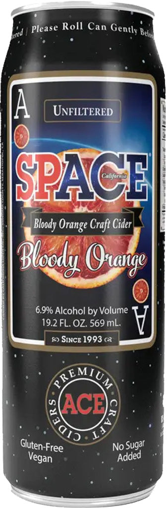Ace Joker Space Blood Orange Cider 19.2oz Can – Mission Wine & Spirits