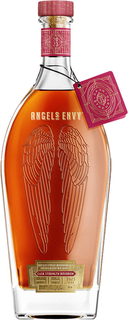 Angel's Envy Cask Strength Port Wine Barrel Finish Bourbon 750ml 2023 ...