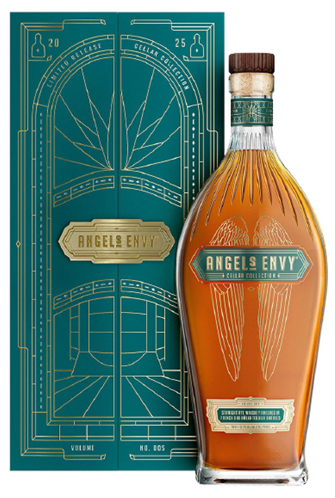 Angel's Envy Cellar Collection Series, Vol 5 Straight Rye 2025 Edition ...