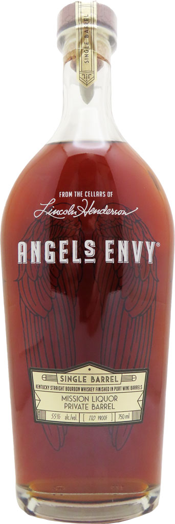 Angel's Envy "Mission Exclusive" Single Barrel Bourbon Finished in Por ...