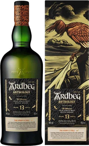 Ardbeg Anthology The Harpy's Tale 13 Year Old Single Malt Whisky 750ml ...