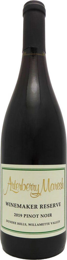 Arterberry Maresh Wine Maker Res. Pinot Noir 2019 750ml – Mission Liquor