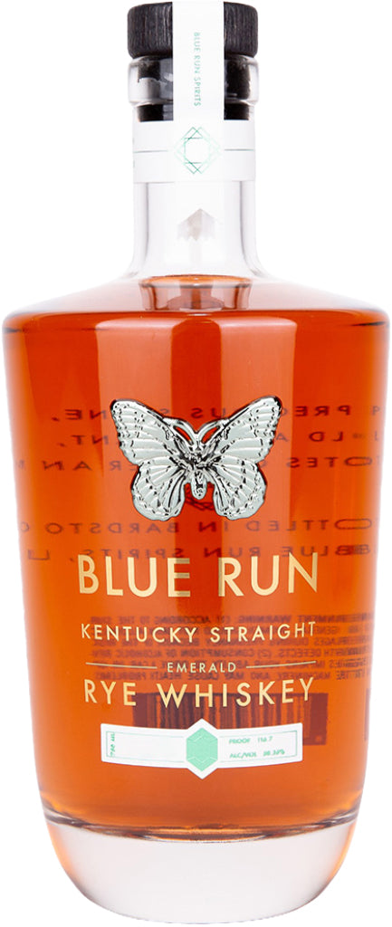 Blue Run Emerald Small Batch Kentucky Straight Rye Whiskey 750ml ...