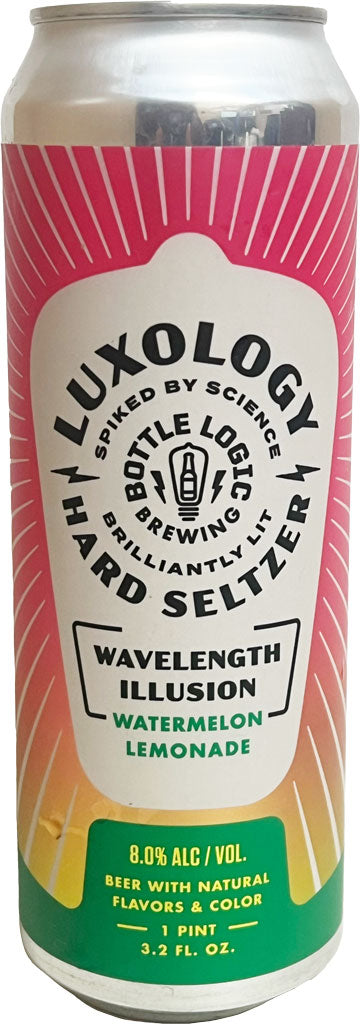 Bottle Logic Wavelength Illusion Watermelon Lemonade 19.2oz Can ...