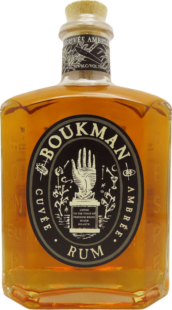 Boukman Cuvee Ambre Rum 700ml – Mission Wine & Spirits