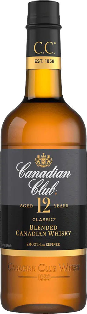 Canadian Club 12 Year Old 750ml – Mission Liquor