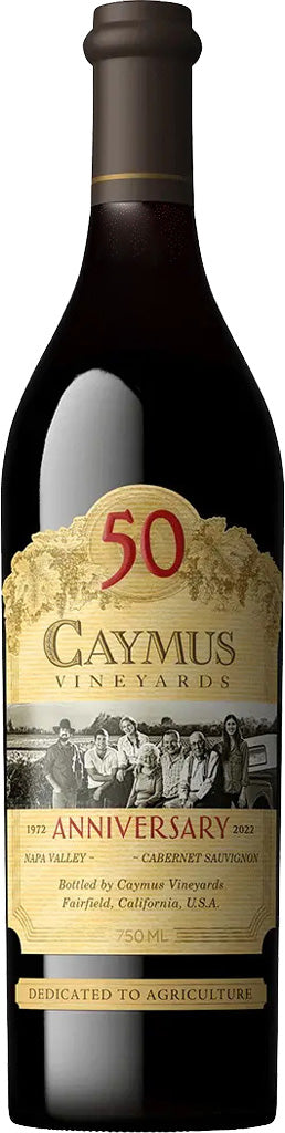 Caymus 50th Anniversary Cabernet Sauvignon Napa 2022 750ml – Mission Wine & Spirits