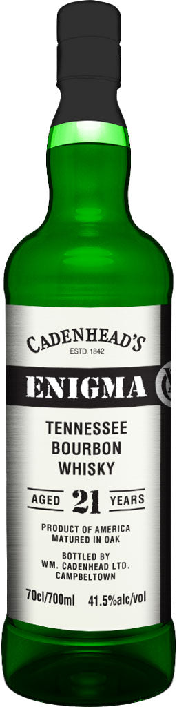 Cadenhead Enigma Campbeltown Tennessee Bourbon Whisky 21 Year Old 2003 ...