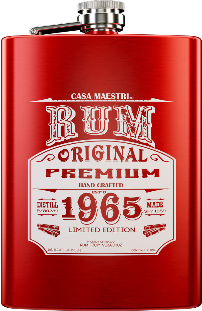 Casa Maestri 1965 Rum Flask 200ml – Mission Wine & Spirits