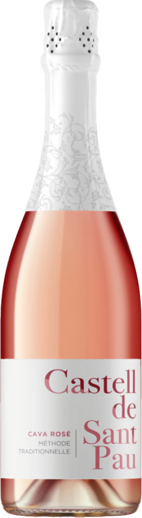 Castell de Sant Pau Rose Cava 750ml – Mission Liquor