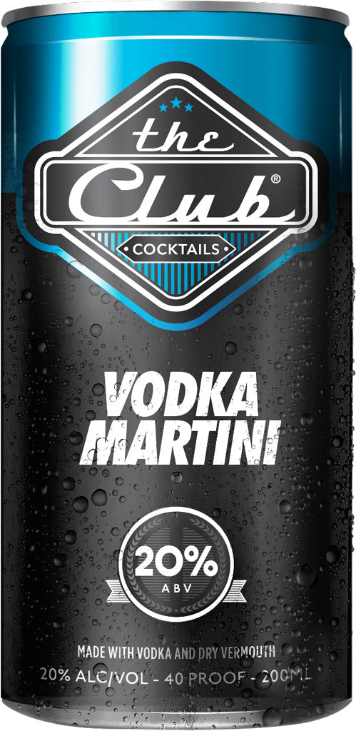 The Club Vodka Martini 200ml – Mission Wine & Spirits