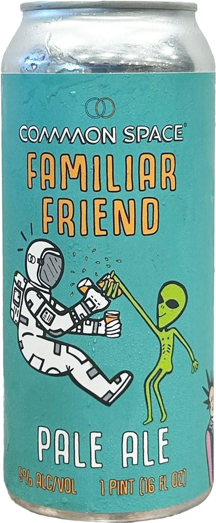 Common Space Familiar Friend Pale Ale 16oz can – Mission Liquor