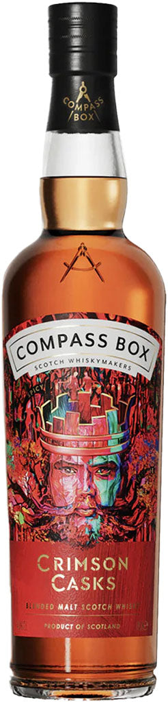 Compass Box Crimson Casks Blended Malt Scotch Whisky 750ml – Mission ...