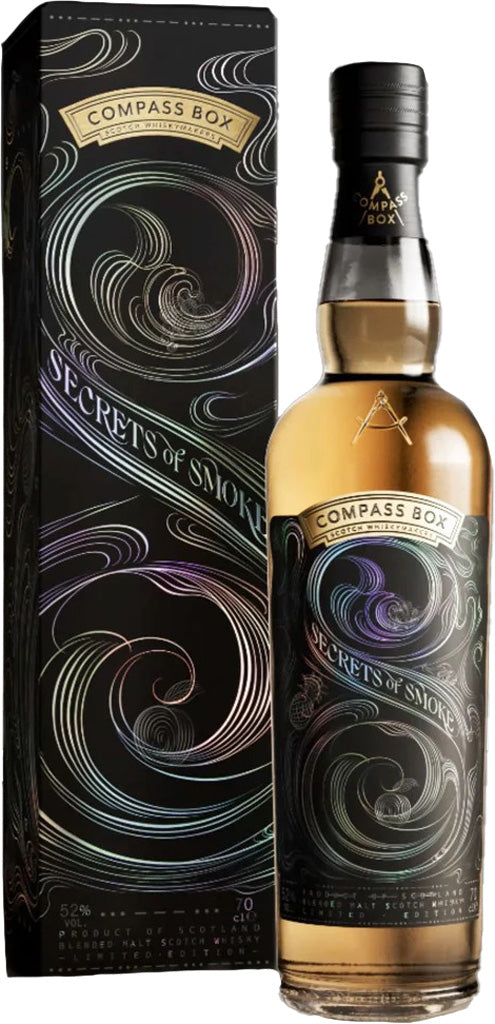 Compass Box Secrets of Smoke Blended Scotch Whisky 700ml – Mission Wine ...