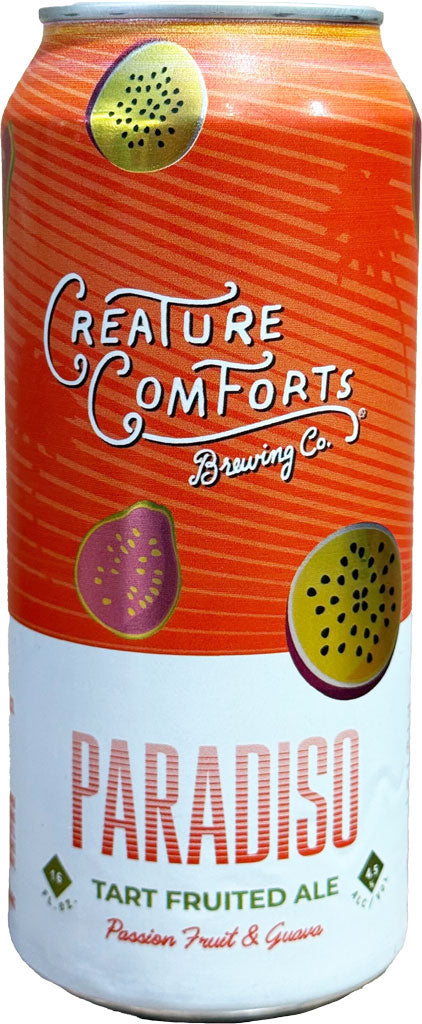 Creature Comforts Paradiso Passion Fruit & Guava Tart Fruited Ale 16oz ...