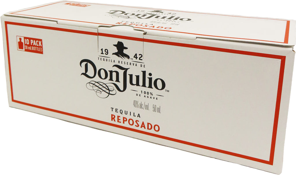 Don Julio Reposado 50ml 10pk – Mission Wine & Spirits