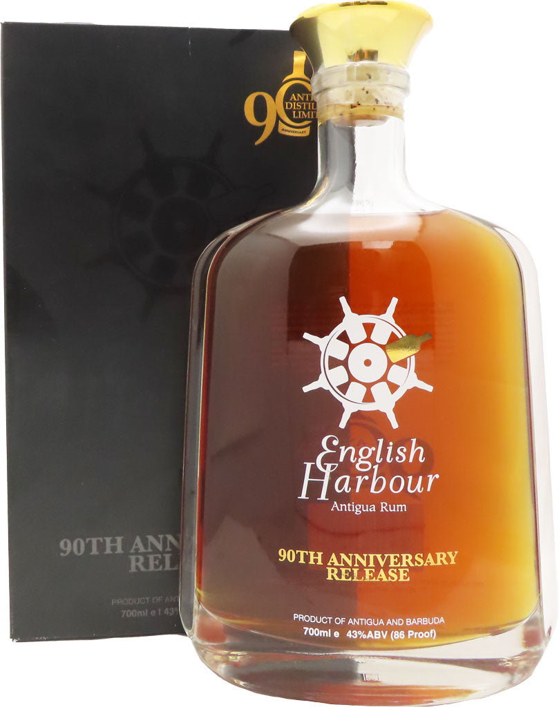 English Harbour Rum 90th Anniversary Release 700ml – Mission Liquor