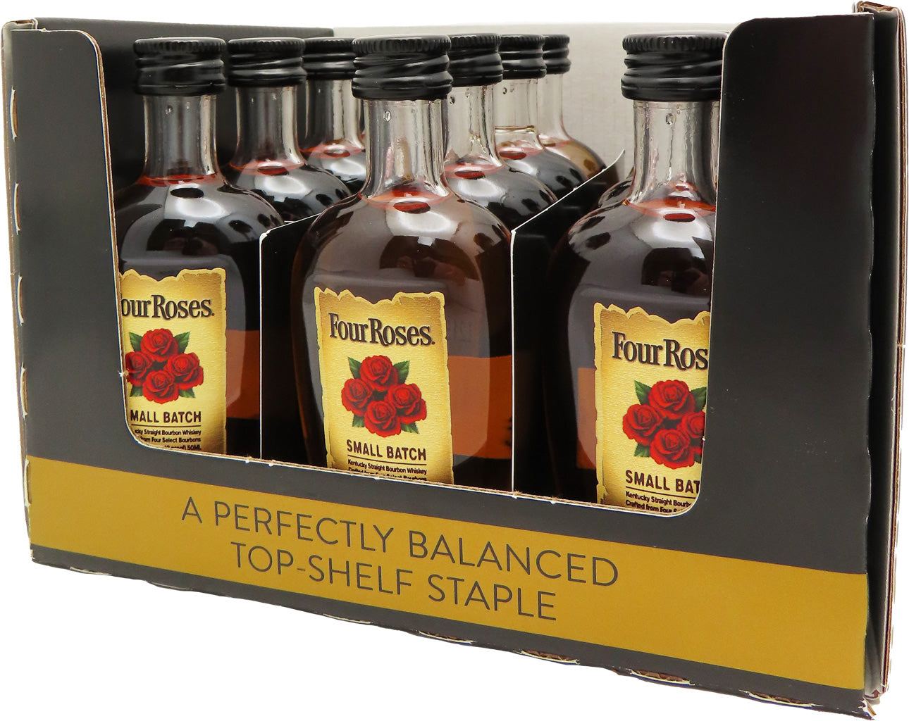 Four Roses Small Batch Kentucky Bourbon 50ml 12pk – Mission Liquor