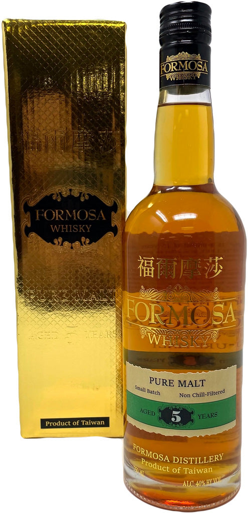 Formosa 5 Year Old Pure Malt Whisky 750ml – Mission Liquor
