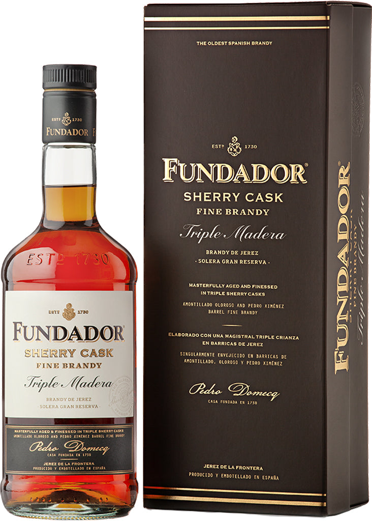 Fundador Solera Triple Madera Sherry Cask Brandy 750ml – Mission Liquor