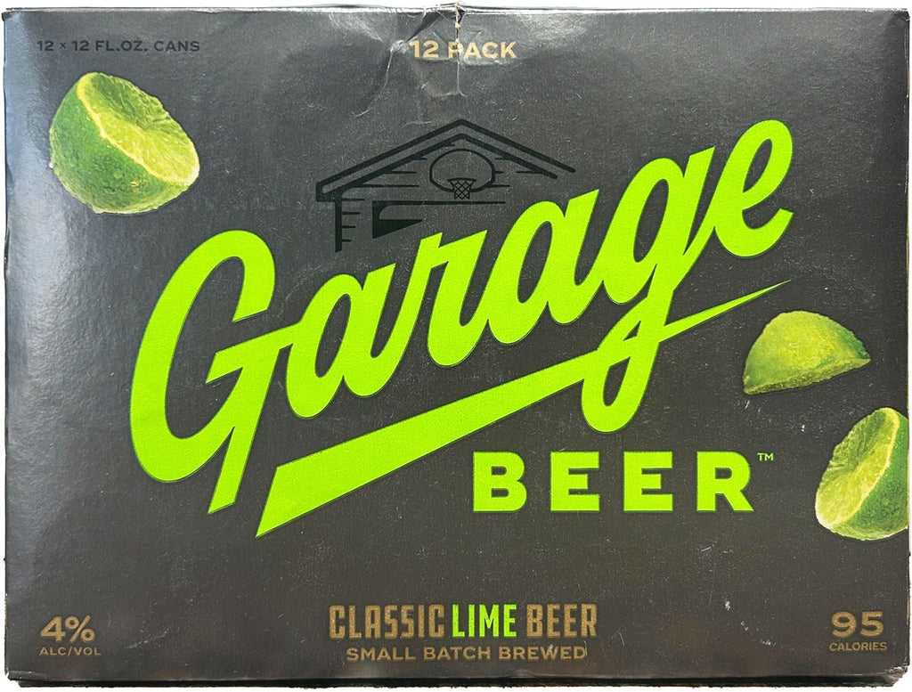 Garage Beer Lime Lager 12pk Cans – Mission Liquor