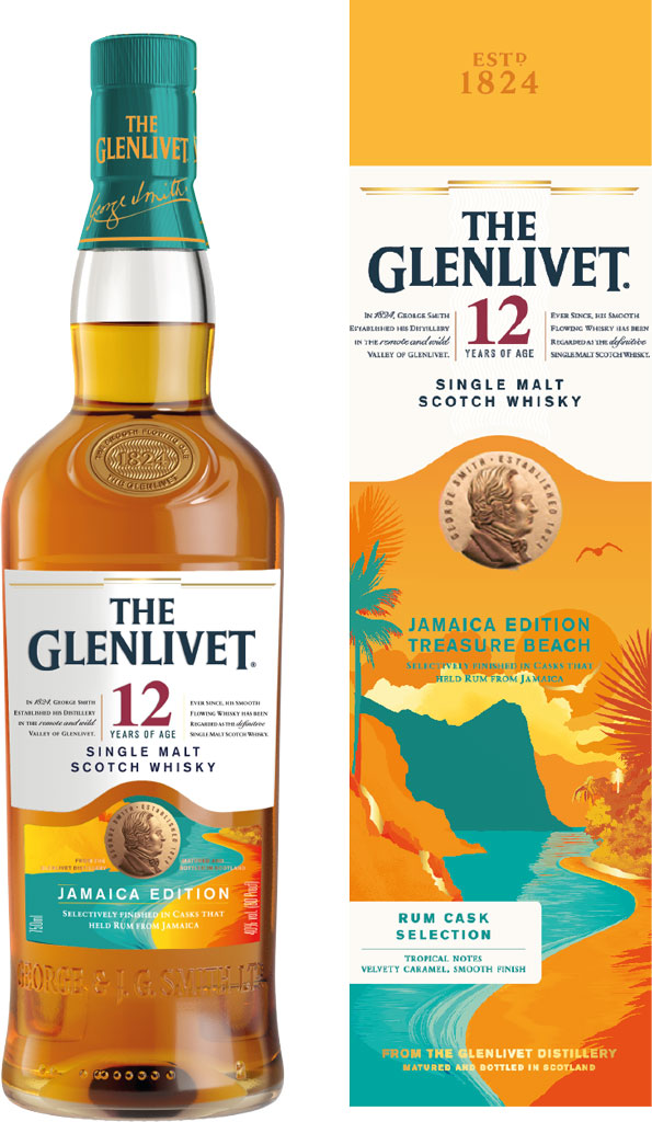 Glenlivet Jamaica Edition 12 Year Old Single Malt Whisky 750ml – Mission Wine & Spirits