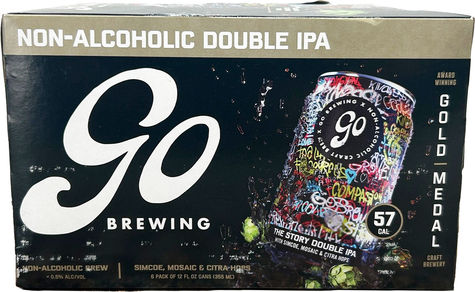 Go Brewing Non-Alcoholic The Story DIPA 6pk Cans – Mission Wine & Spirits