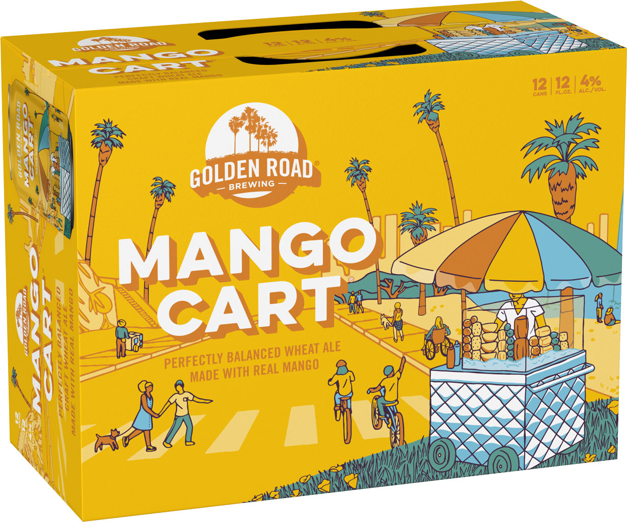 Golden Road Mango Cart 12pk Cans – Mission Wine & Spirits