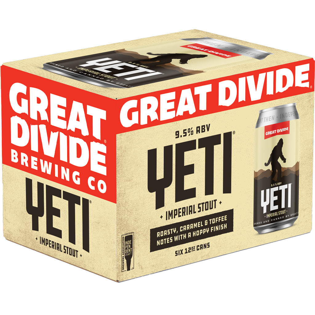 Great Divide Yeti Stout 6pk Cans – Mission Liquor
