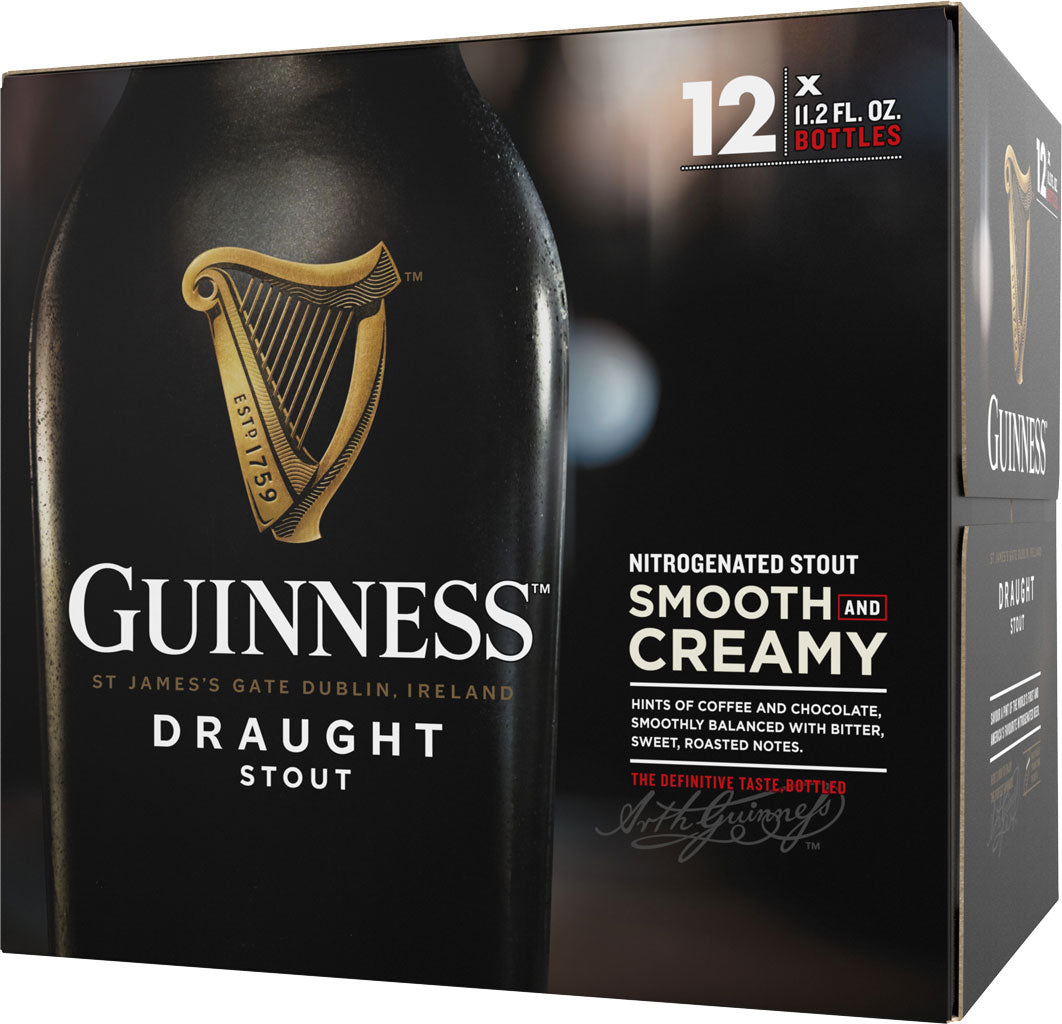 Guinness Draught 12pk Btls – Mission Liquor