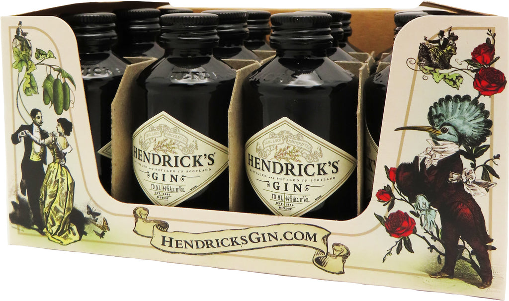 Hendrick's Gin 50ml 12pk – Mission Wine & Spirits