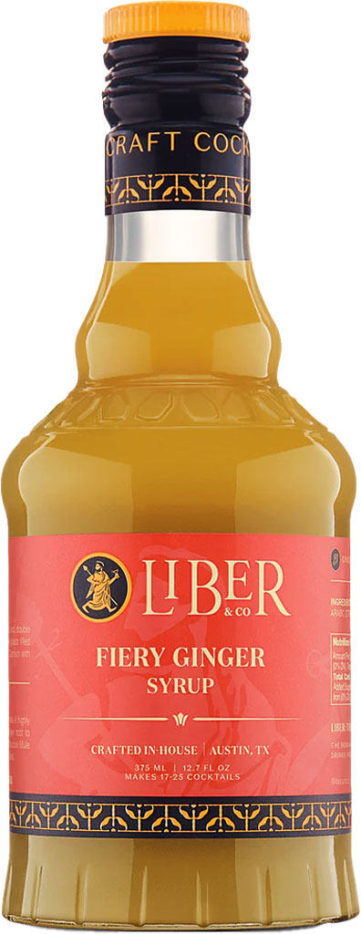 Liber & Co Fiery Ginger Syrup 375ml – Mission Wine & Spirits