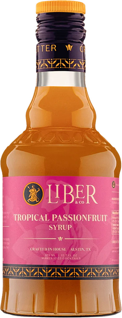 Liber & Co Tropical Passionfruit Syrup 375ml – Mission Liquor