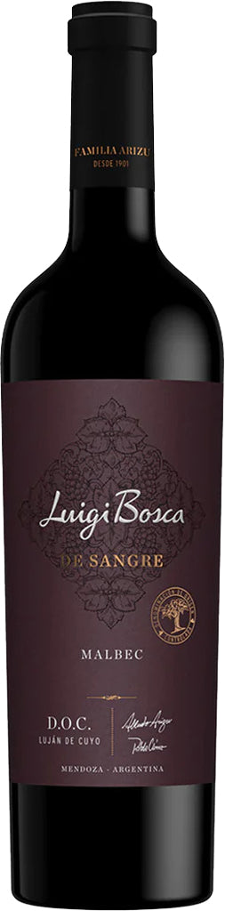Luigi Bosca De Sangre Malbec 2021 750ml – Mission Wine & Spirits
