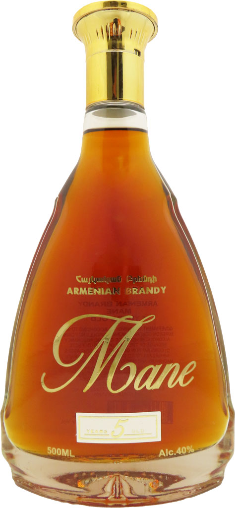 Mane 5 Year Old Armenian Brandy 500ml – Mission Wine & Spirits
