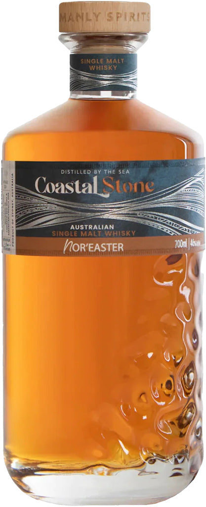 Manly Spirits Coastal Stone Nor'Easter Australian Single Malt Whisky 7 ...