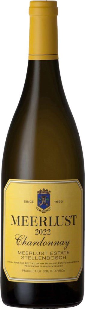 Meerlust Chardonnay Stellenbosch 2022 750ml – Mission Wine & Spirits