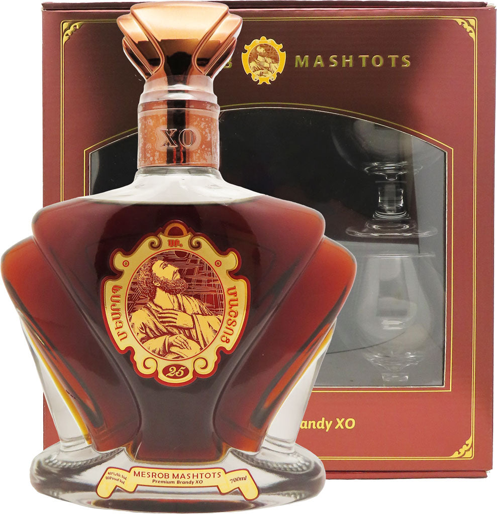 Mesrob Mashtots Armenian Brandy 25 Year Old 700ml – Mission Wine & Spirits