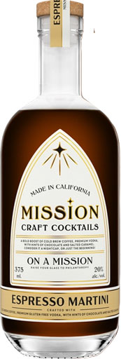 Mission Craft Cocktails Espresso Martini 375ml – Mission Wine & Spirits