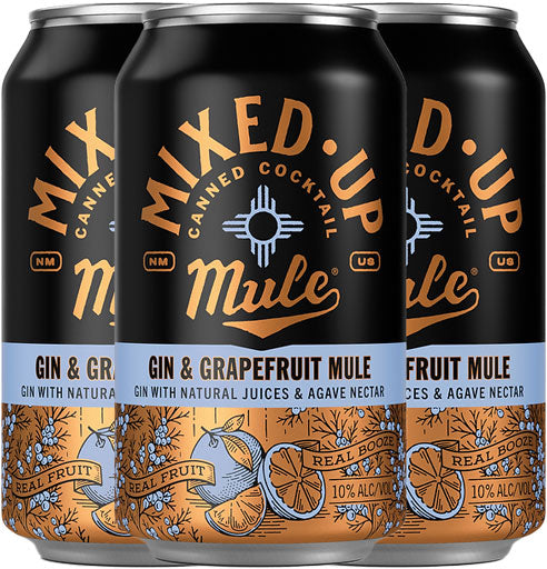 Mixed Up Gin & Grapefruit Mule 4pk Cans – Mission Wine & Spirits
