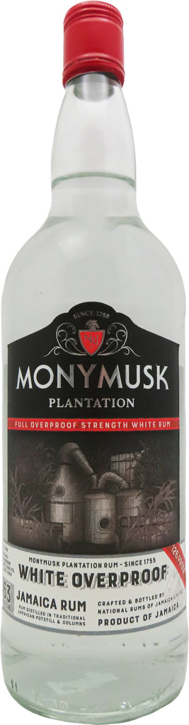 Monymusk Plantation Overproof White Rum 1L – Mission Wine & Spirits