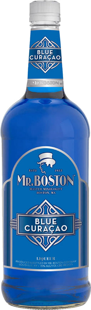 Mr. Boston Blue Curacao Liqueur 750ml – Mission Wine & Spirits