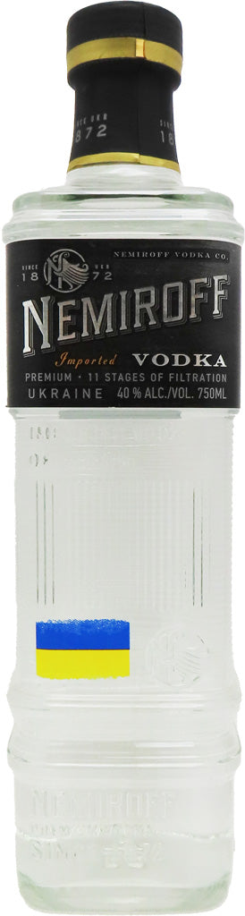 Nemiroff Original Vodka 750ml – Mission Wine & Spirits